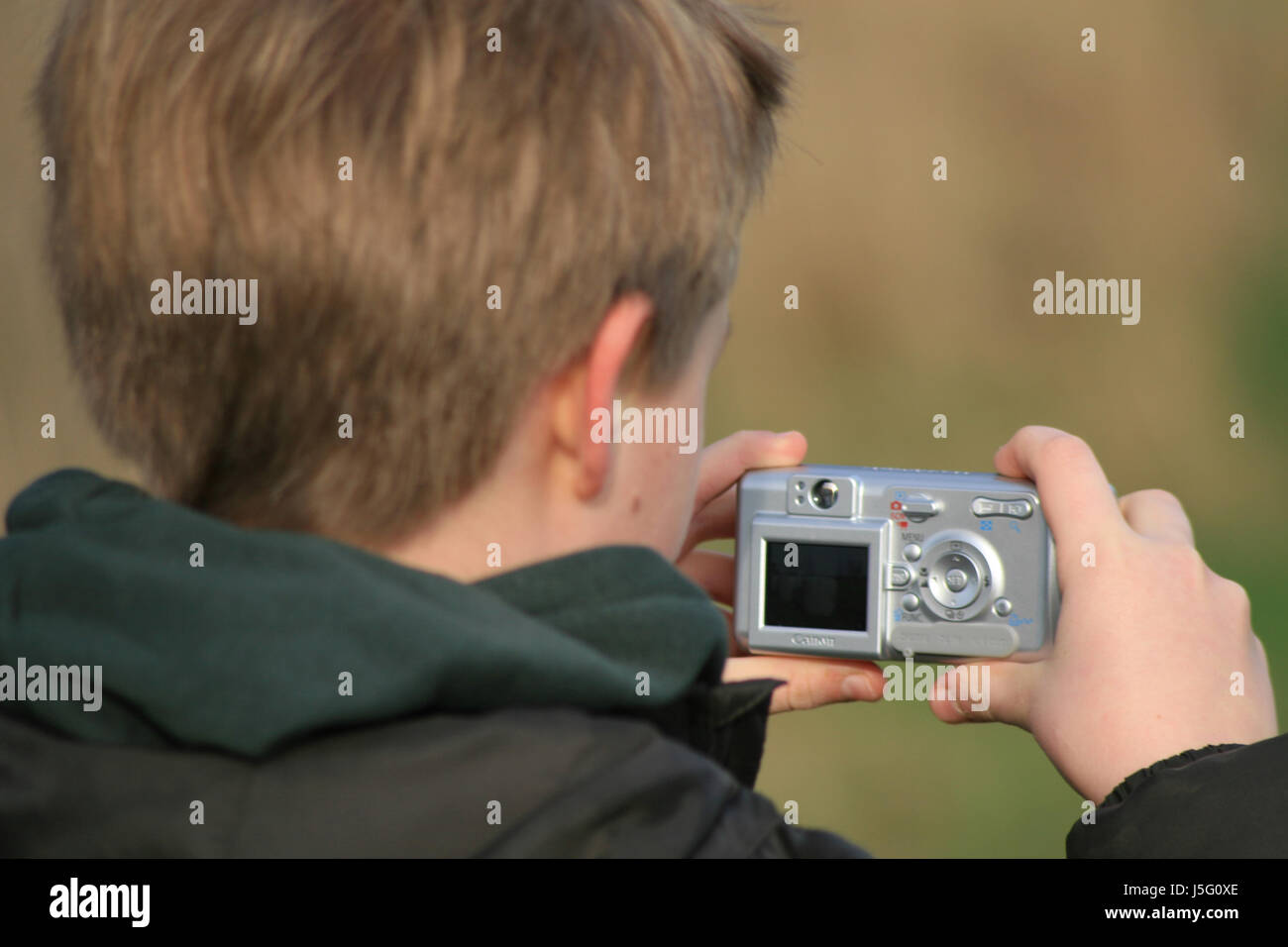 the little photographer Stock Photo - Alamy