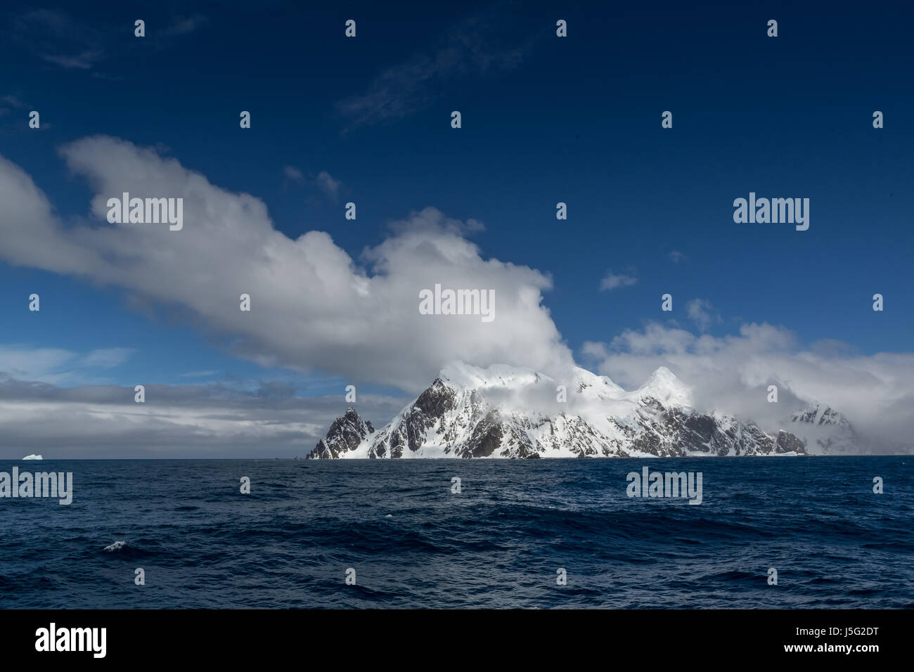 Elephant Island (South Shetland Islands) in the Southern Ocean. With ...