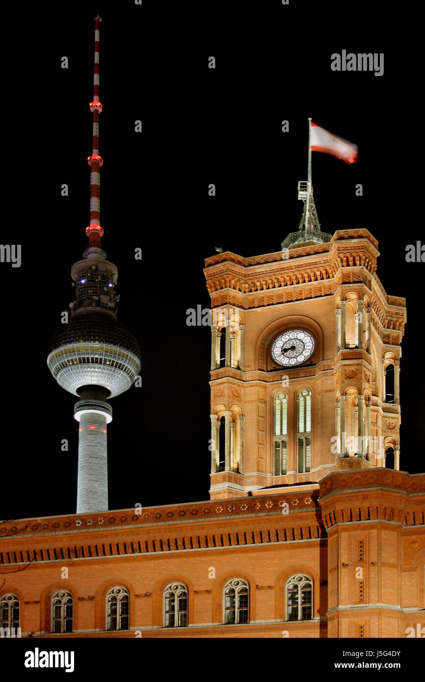 red town hall i Stock Photo - Alamy