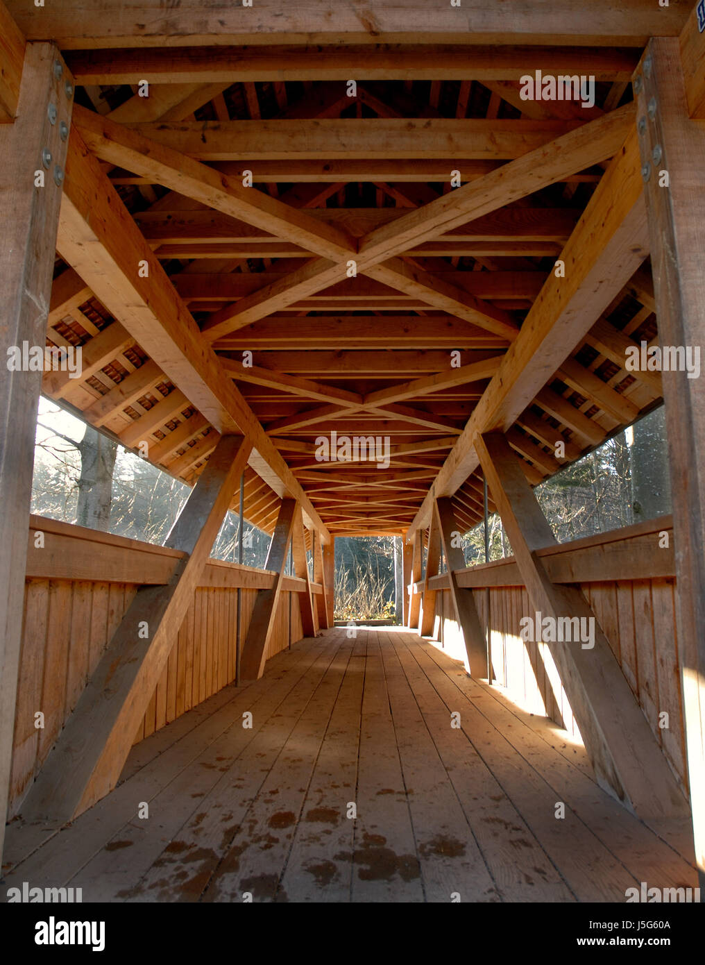 wood bridge frame-work connection connectivity interface annexation ...