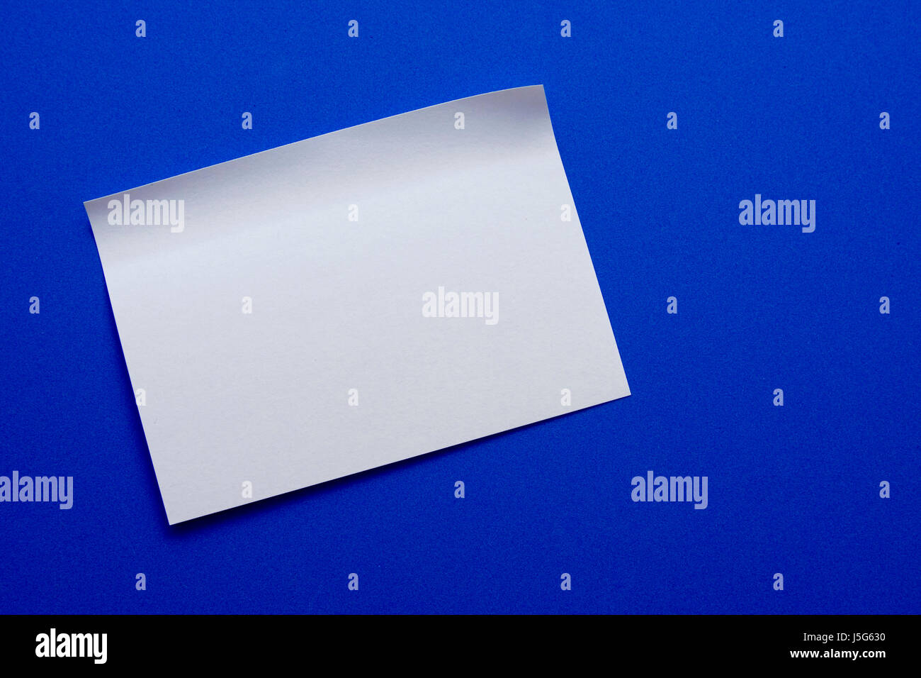 blue office note memo slip model design project concept plan draft ...