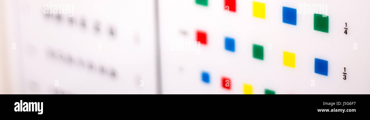 Opticians ophthalmology and optometry eye test chart to test sight and ...