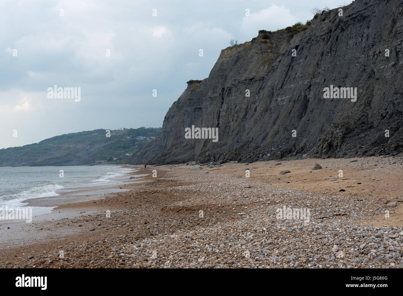 Fossil-enriched cliffs, Charmouth Stock Photo - Alamy