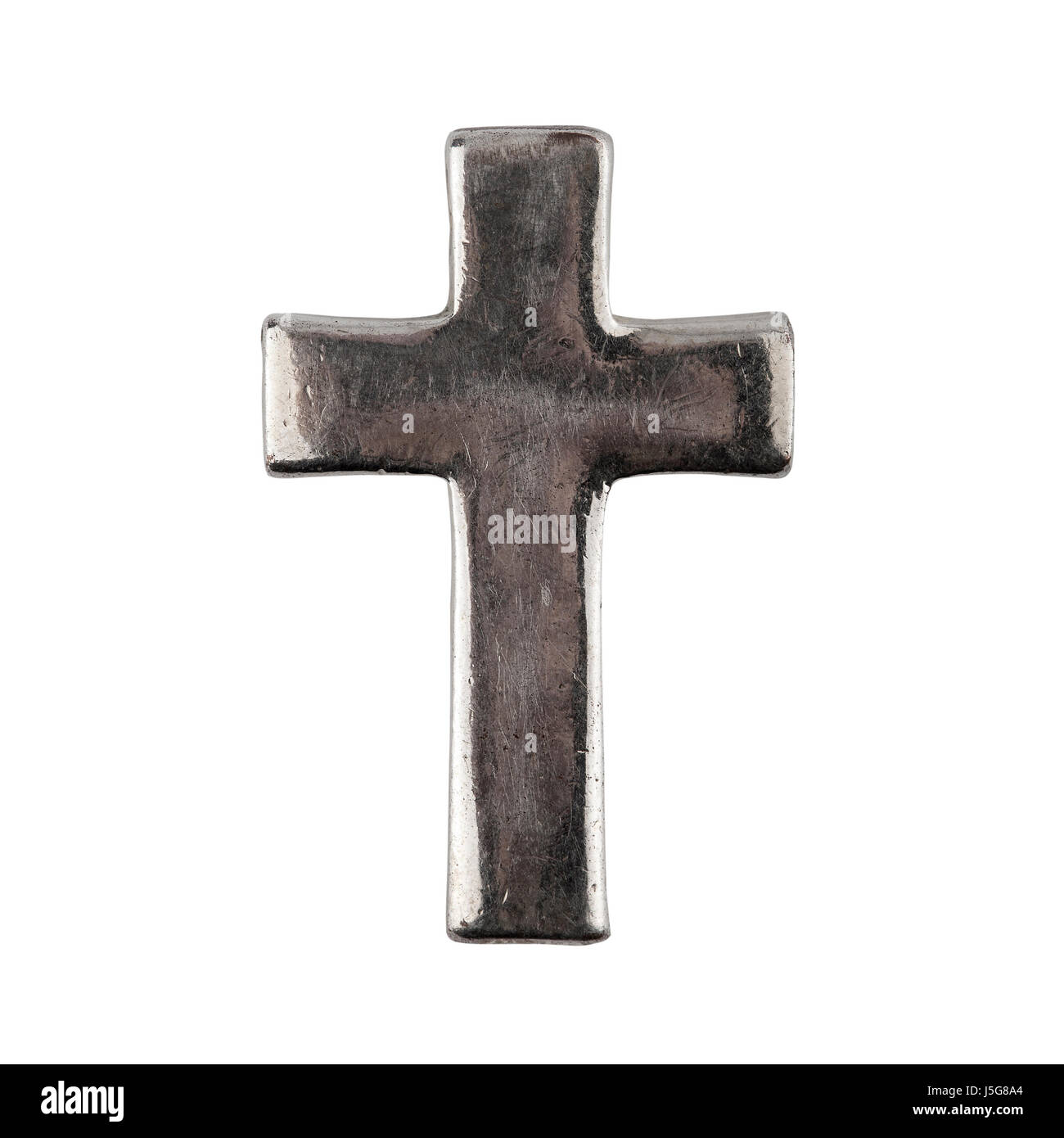 Shiny metal cross hi-res stock photography and images - Alamy