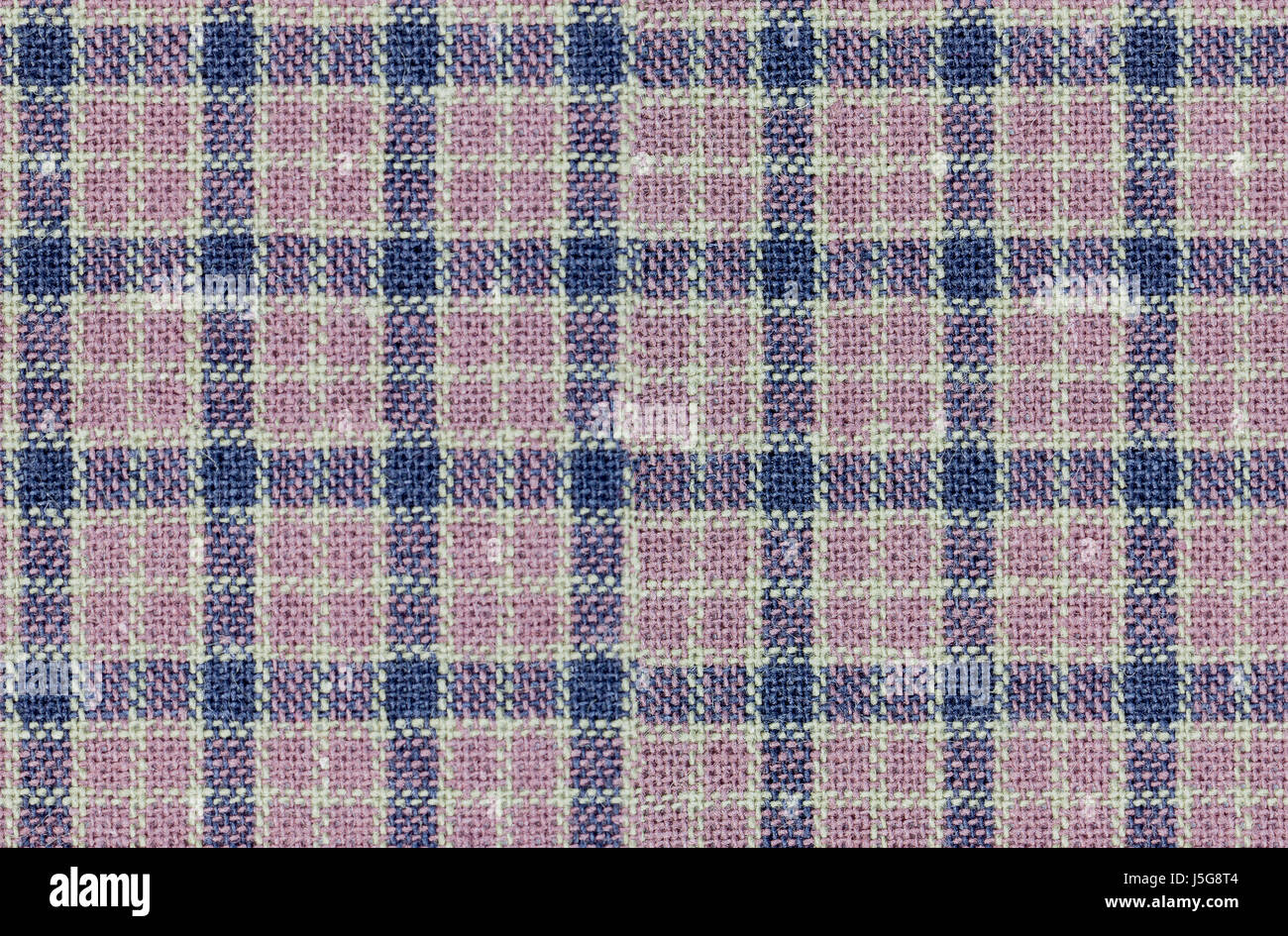 Seamless tricolor checkered fabric texture Stock Photo - Alamy