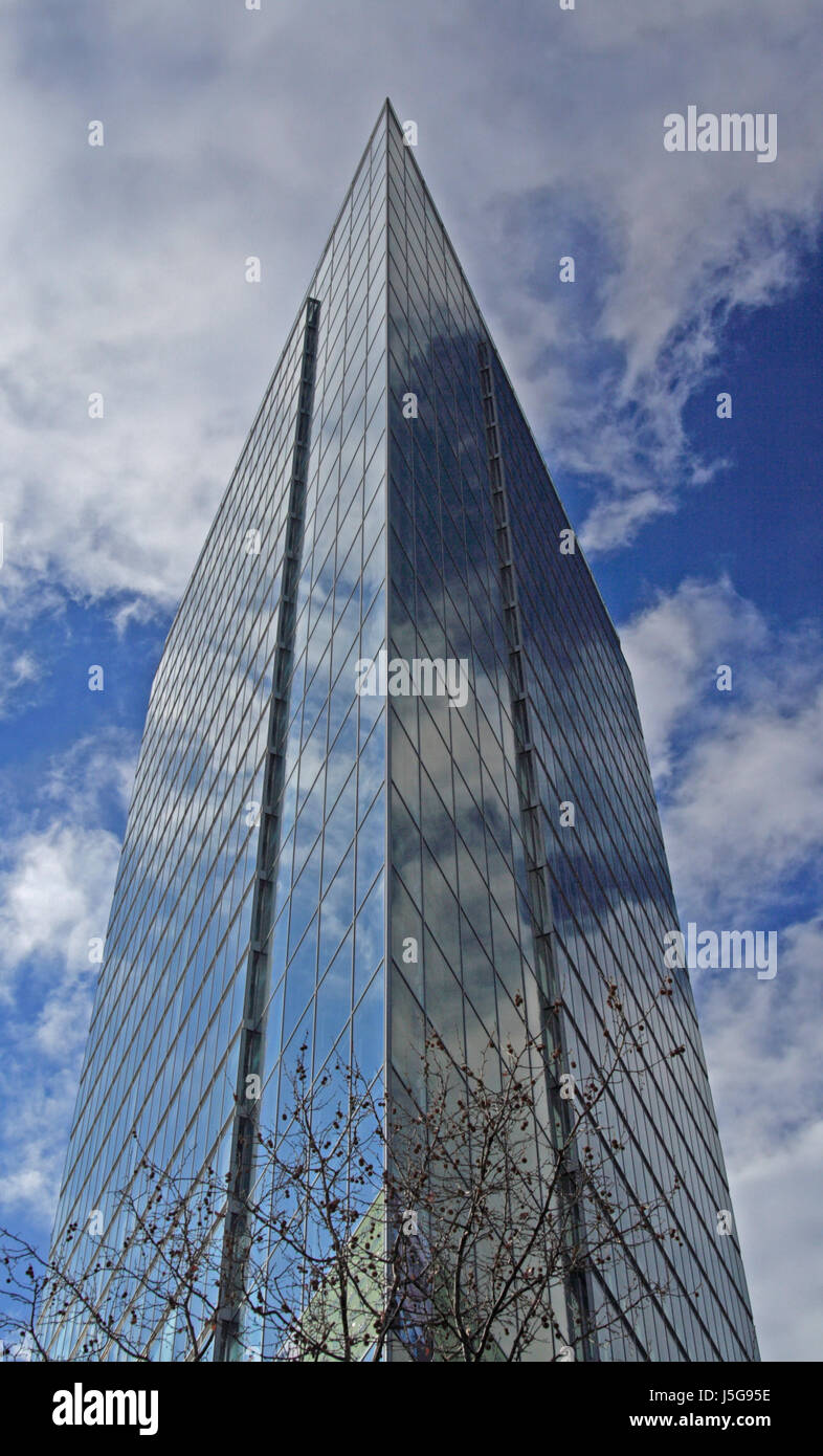 blue tower house multistory building multistorey building multi-story ...