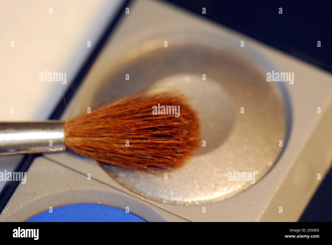 brush with silver Stock Photo - Alamy