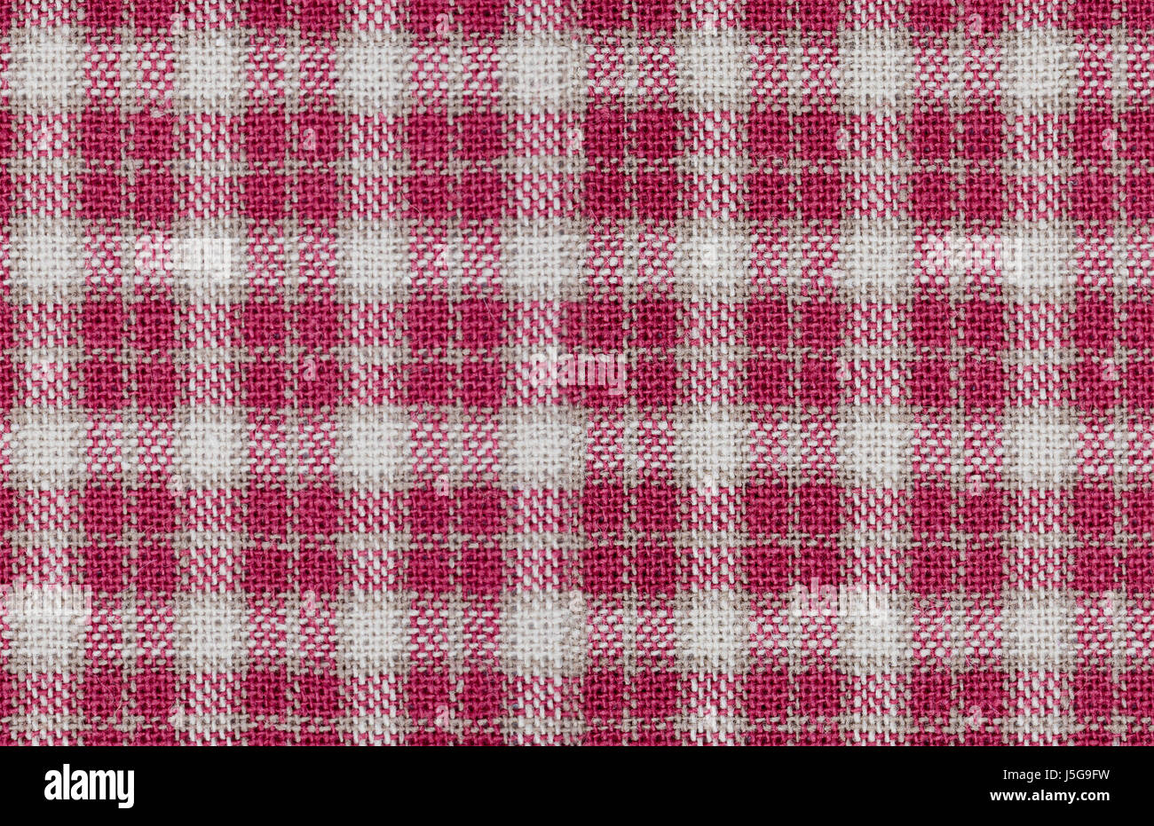 Seamless brown and red checkered fabric texture Stock Photo - Alamy