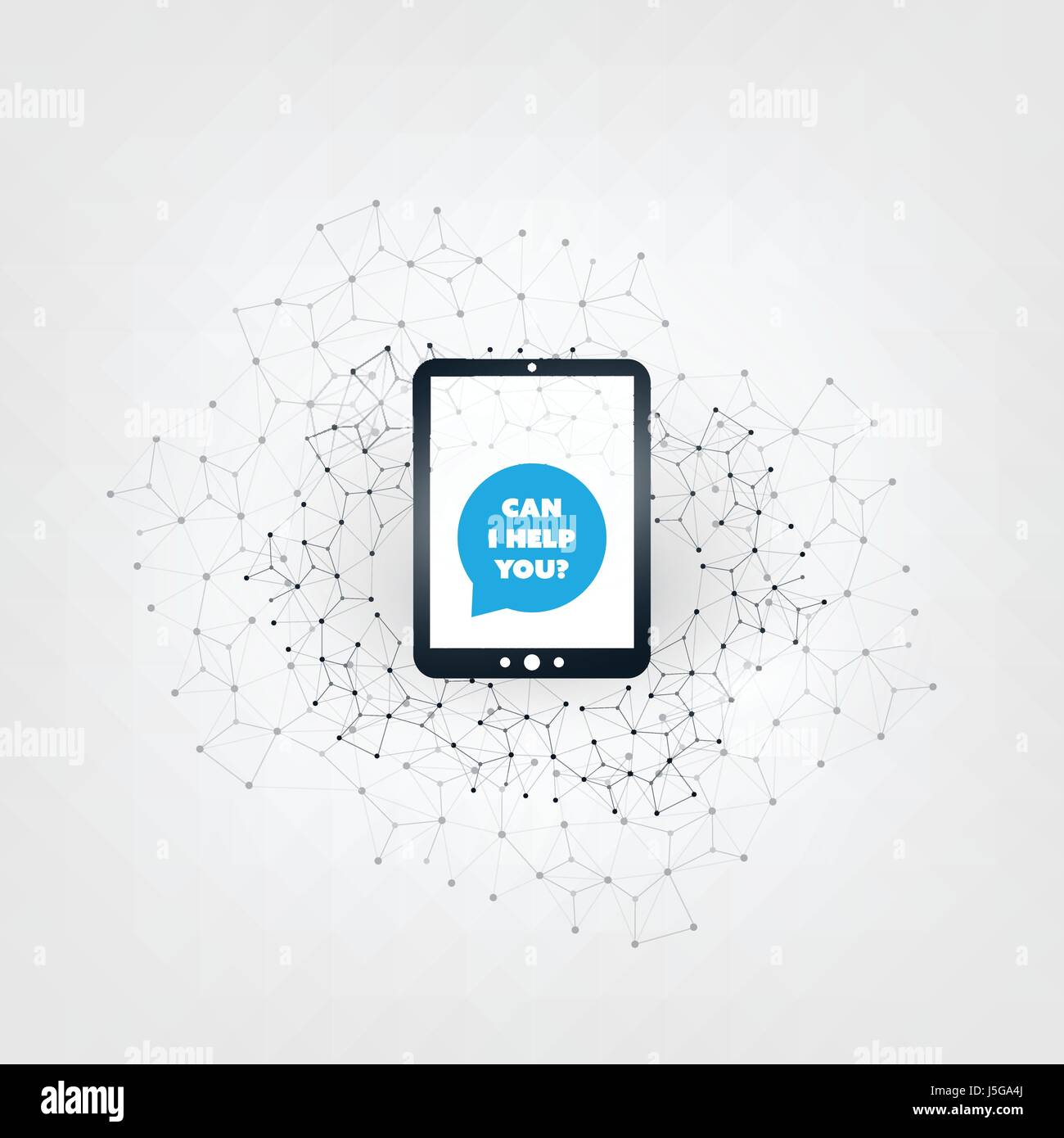 AI, Voice Assistant, Speech Driven Mobile User Interface on Tablet PC ...