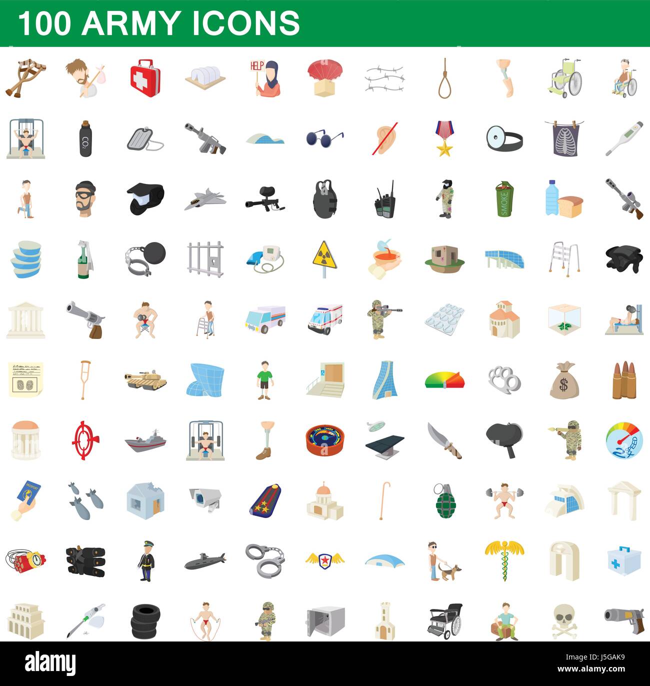 Saluting cartoon soldier hi-res stock photography and images - Alamy