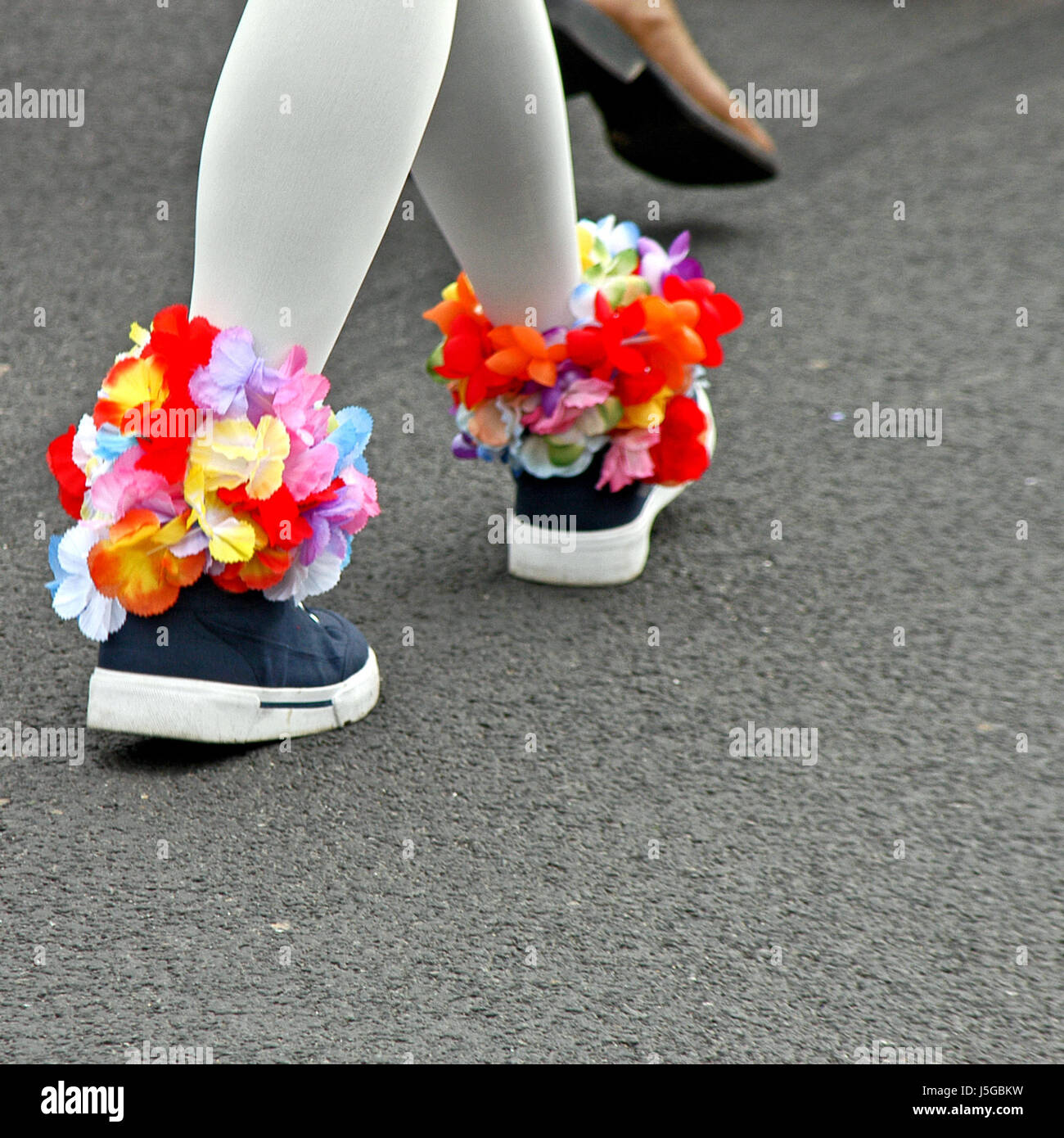 Coloured tights hi-res stock photography and images - Alamy