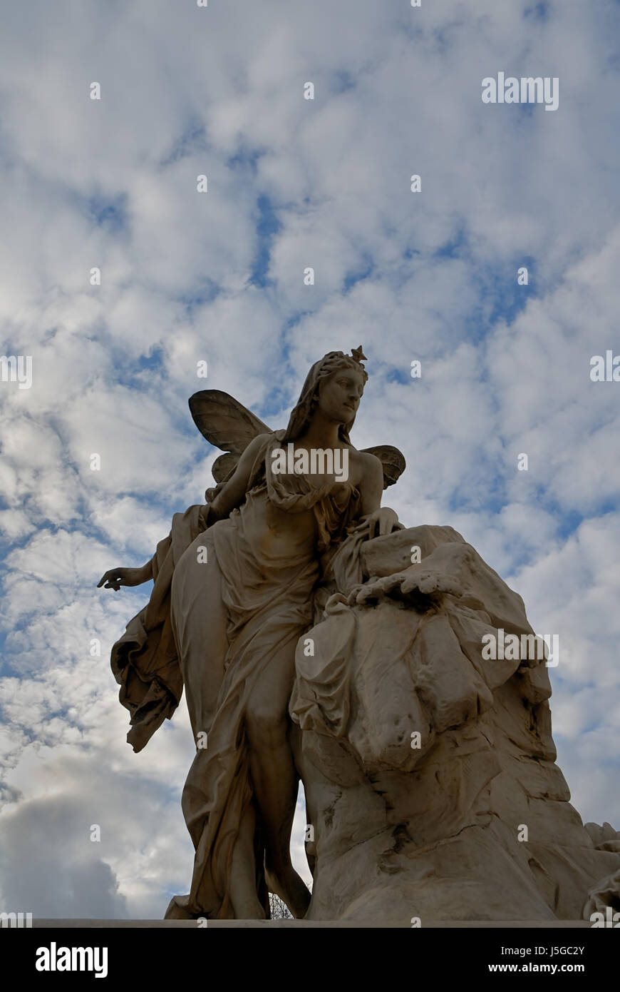 woman monument art stone statue wing stonemason sprite good quality ...