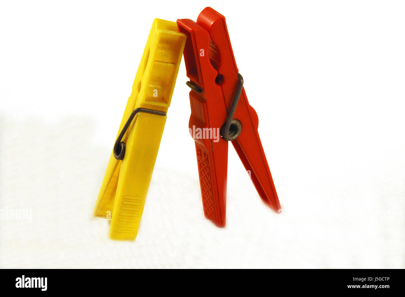 detail plastic synthetic material peg up on clothespins backdrop ...