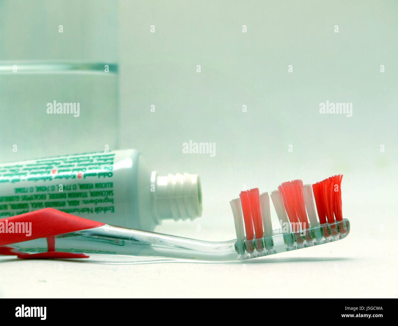 glass chalice tumbler green mouth teeth toothpaste blank european ...