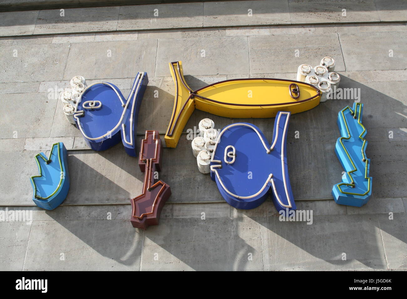 fish in east berlin Stock Photo - Alamy