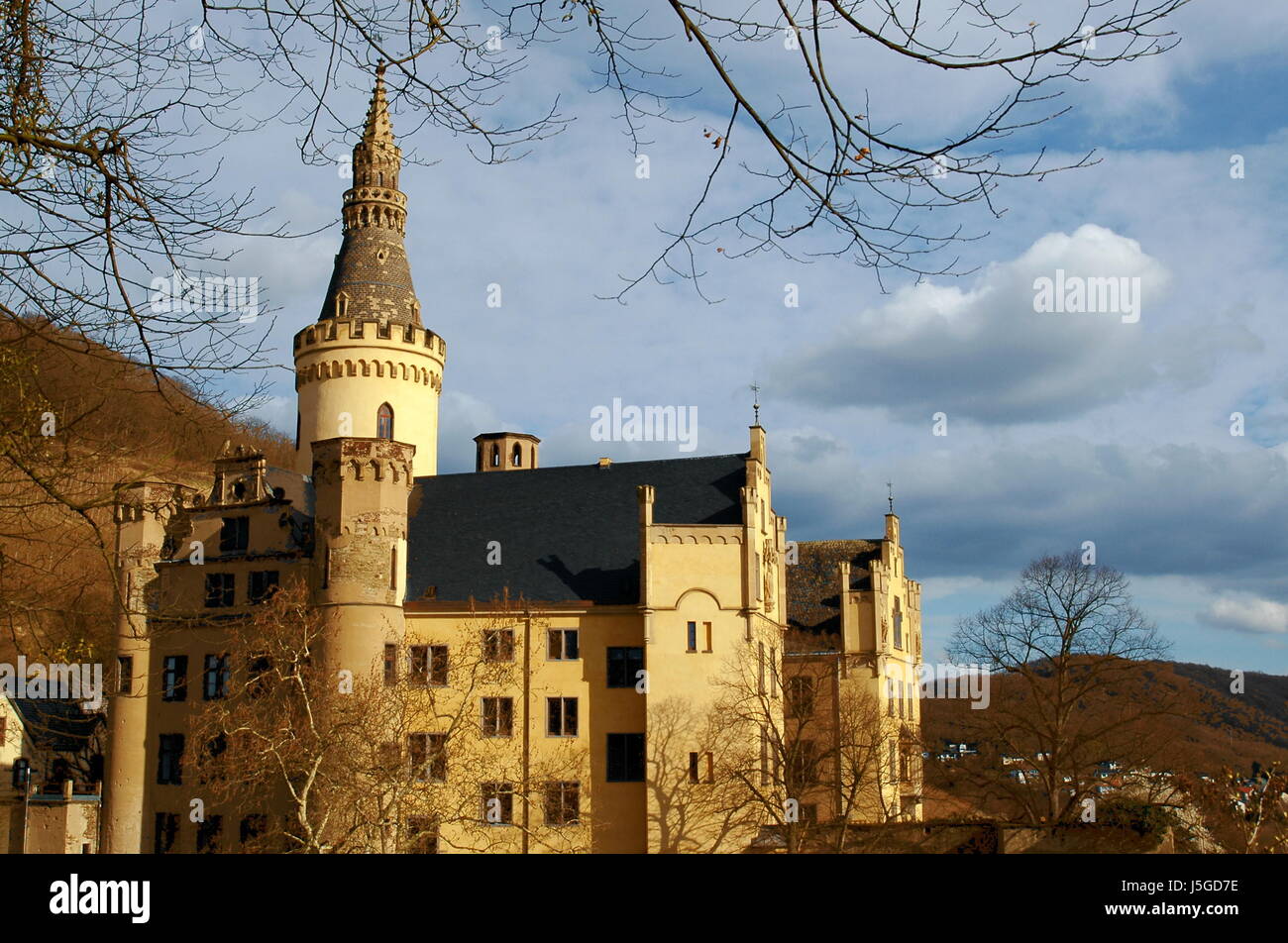 tower rhine ruins chateau castle schlo arenfels arenfels schlo bad ...