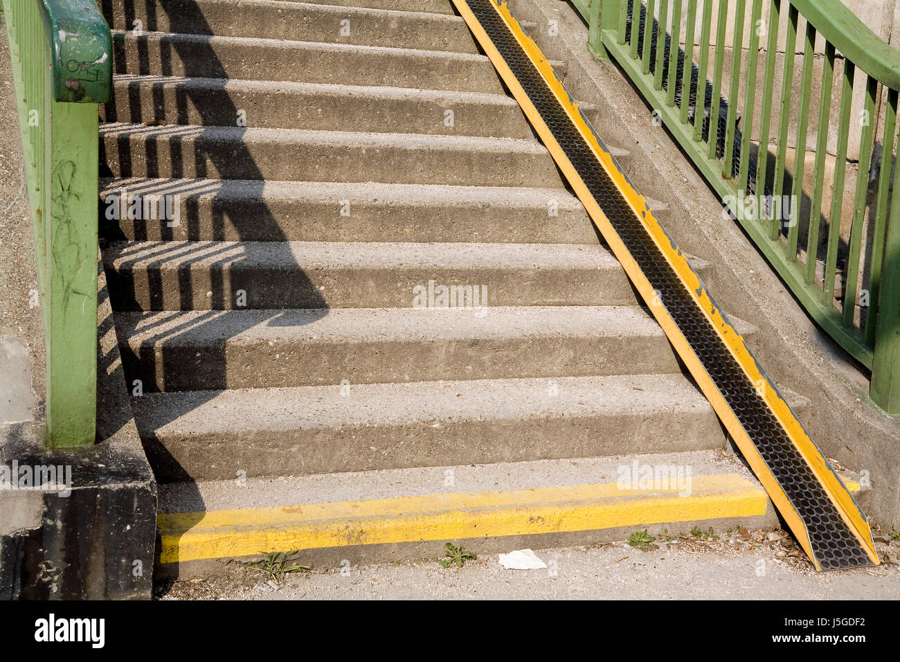 stairs stone ramp handicapped staircase burdensome tedious handicapped ...