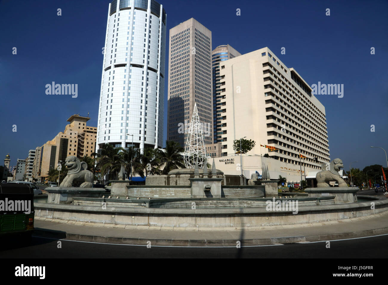 Fort Colombo Sri Lanka Bank of Ceylon, Galadari Hotel and Galle Face ...
