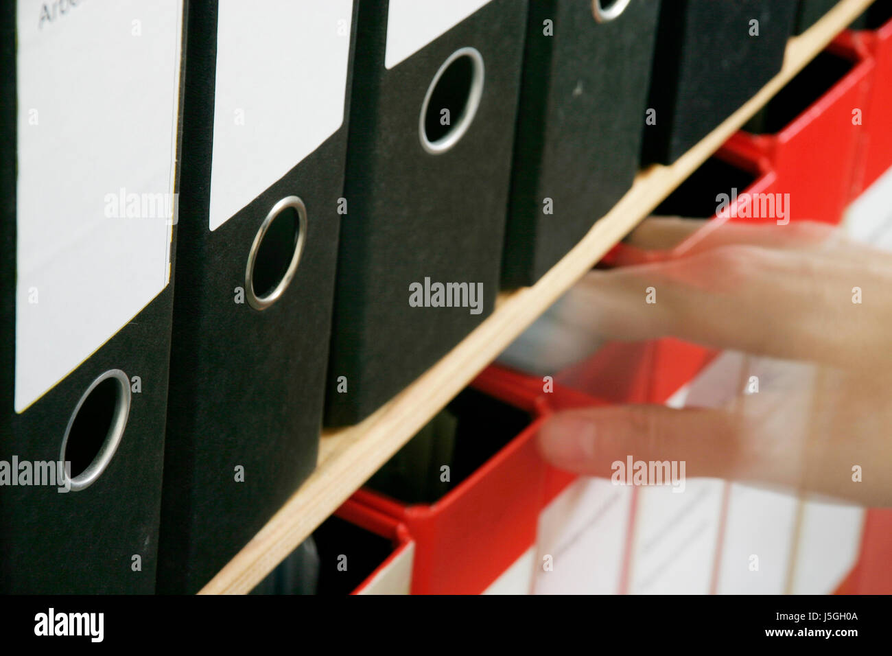 hand documents order blurred data informations substratums facts ...