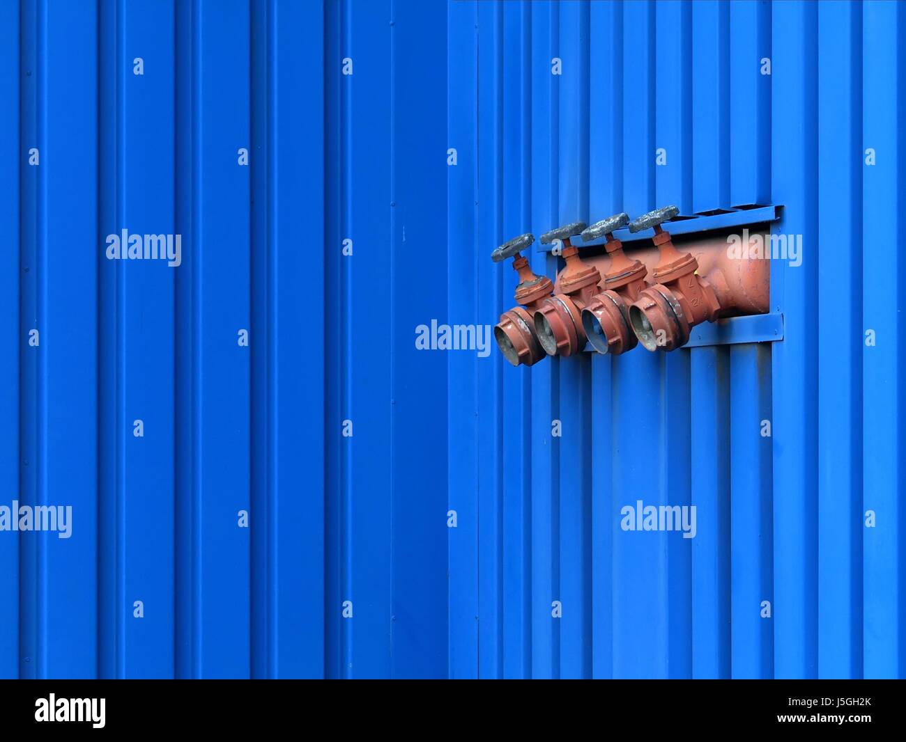 blue engineering outside facade connection connectivity interface ...