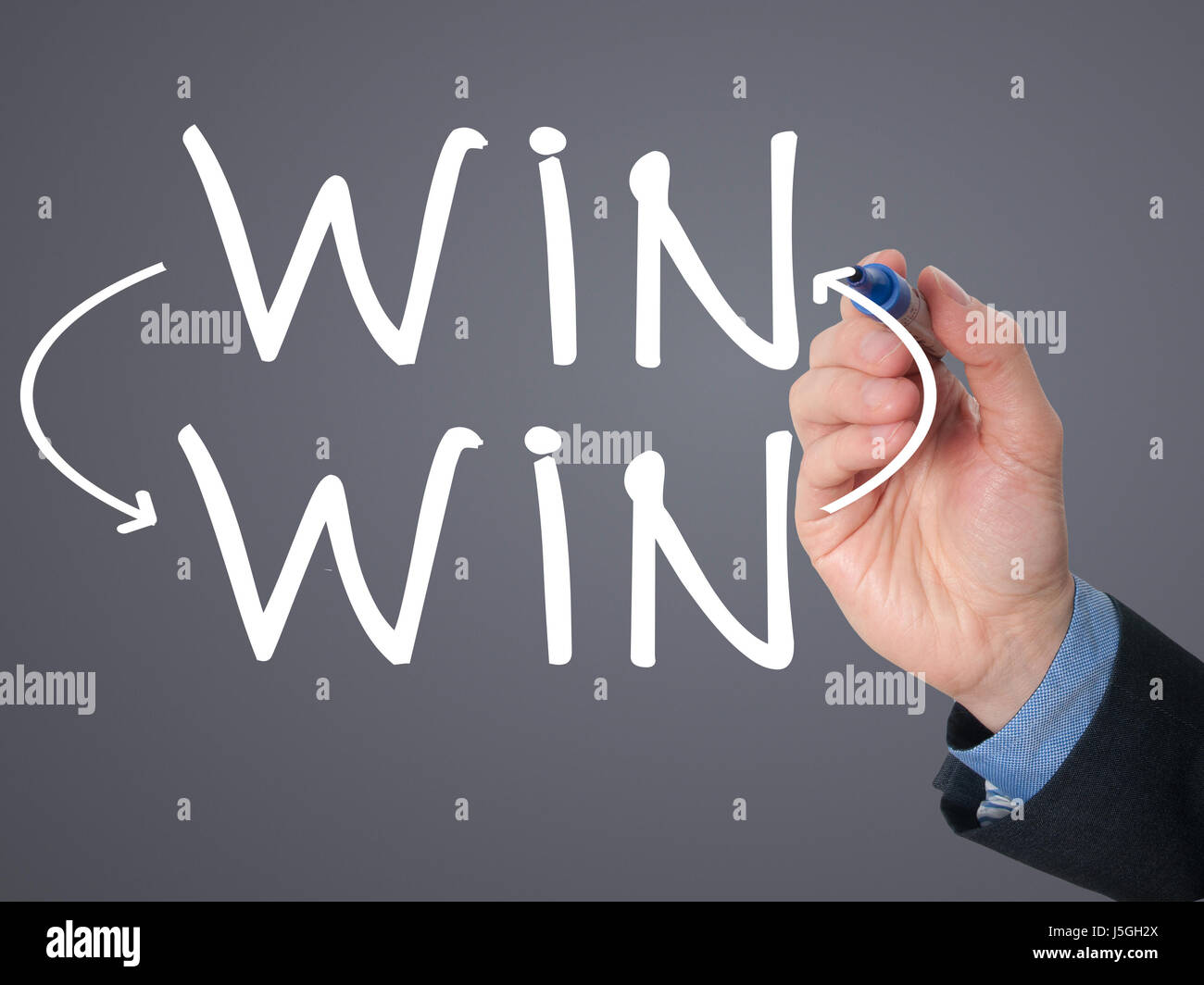 Wining teamwork hi-res stock photography and images - Alamy