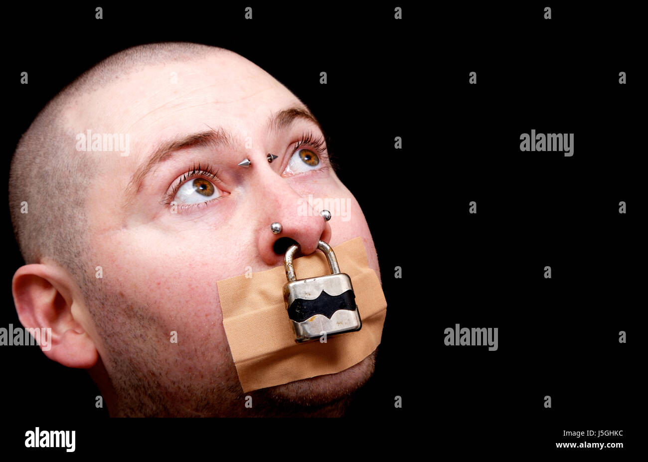 shut up for a while Stock Photo - Alamy