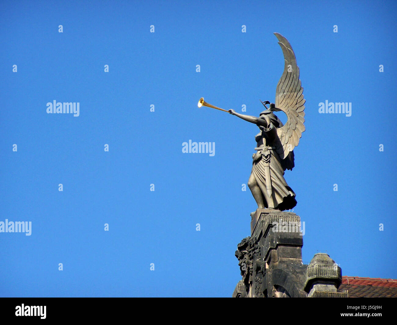 Angel with sword hi-res stock photography and images - Alamy