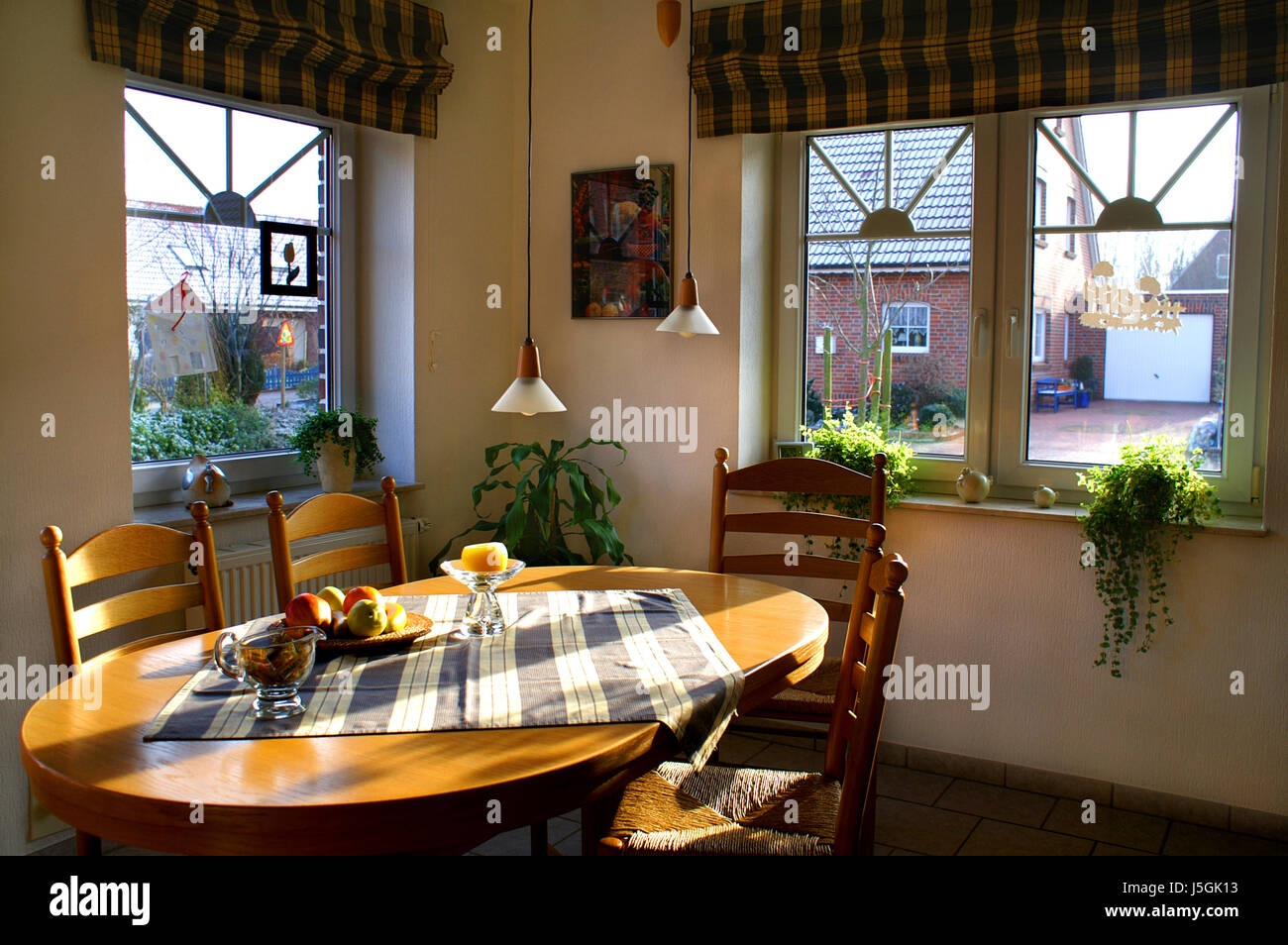 dining table furniture window porthole dormer window pane snug oak ...