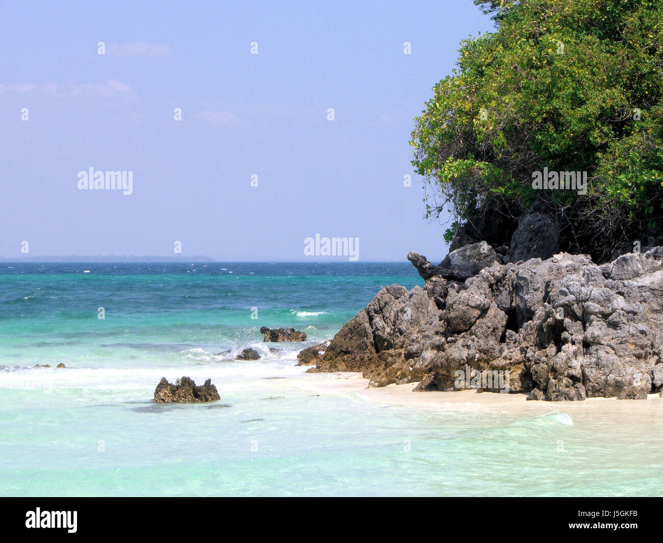 rocks and sea Stock Photo - Alamy