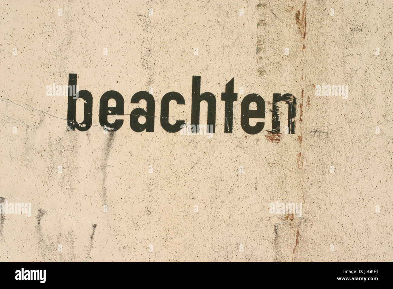 letters on wall Stock Photo - Alamy