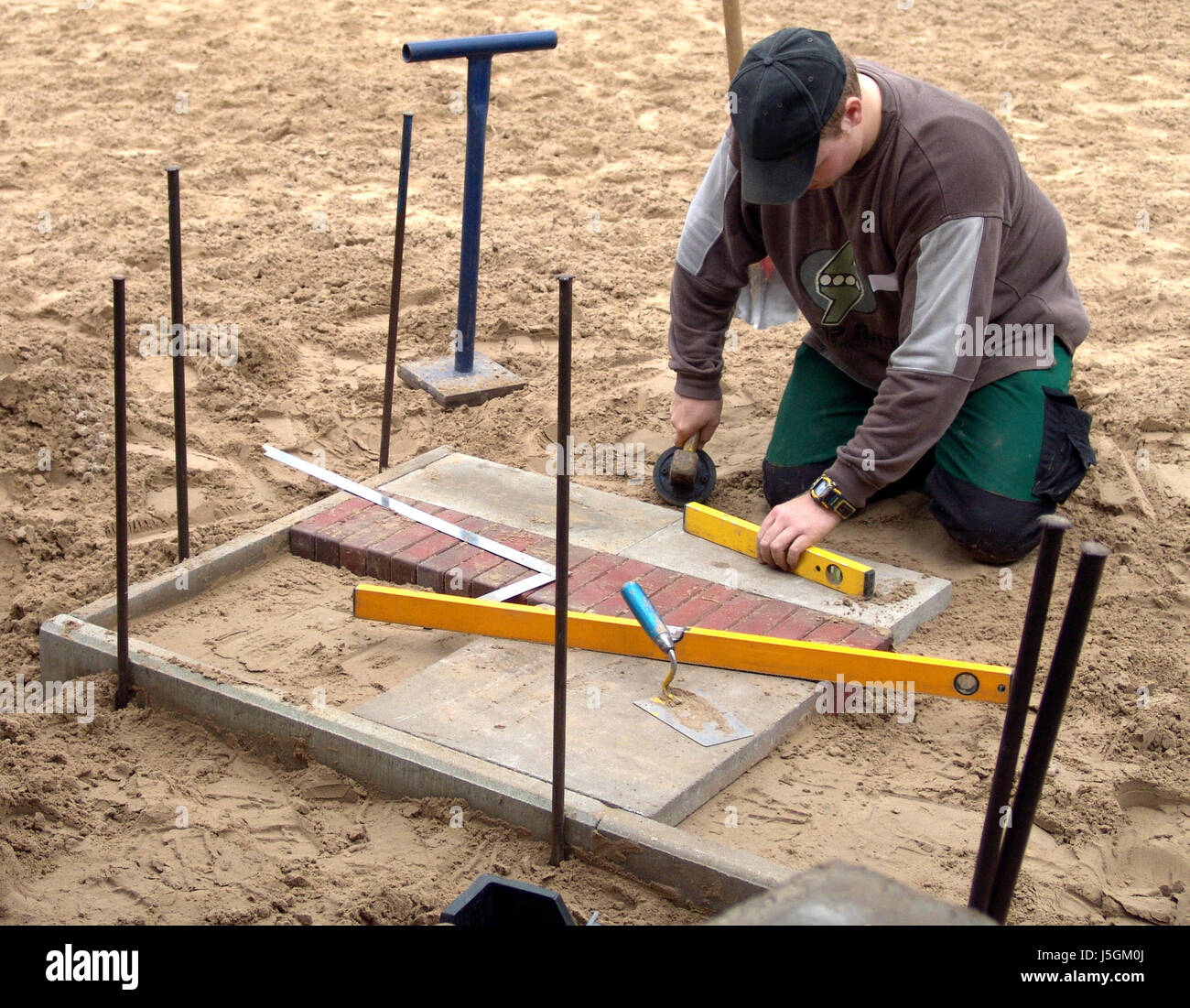 precise work - test construction Stock Photo - Alamy