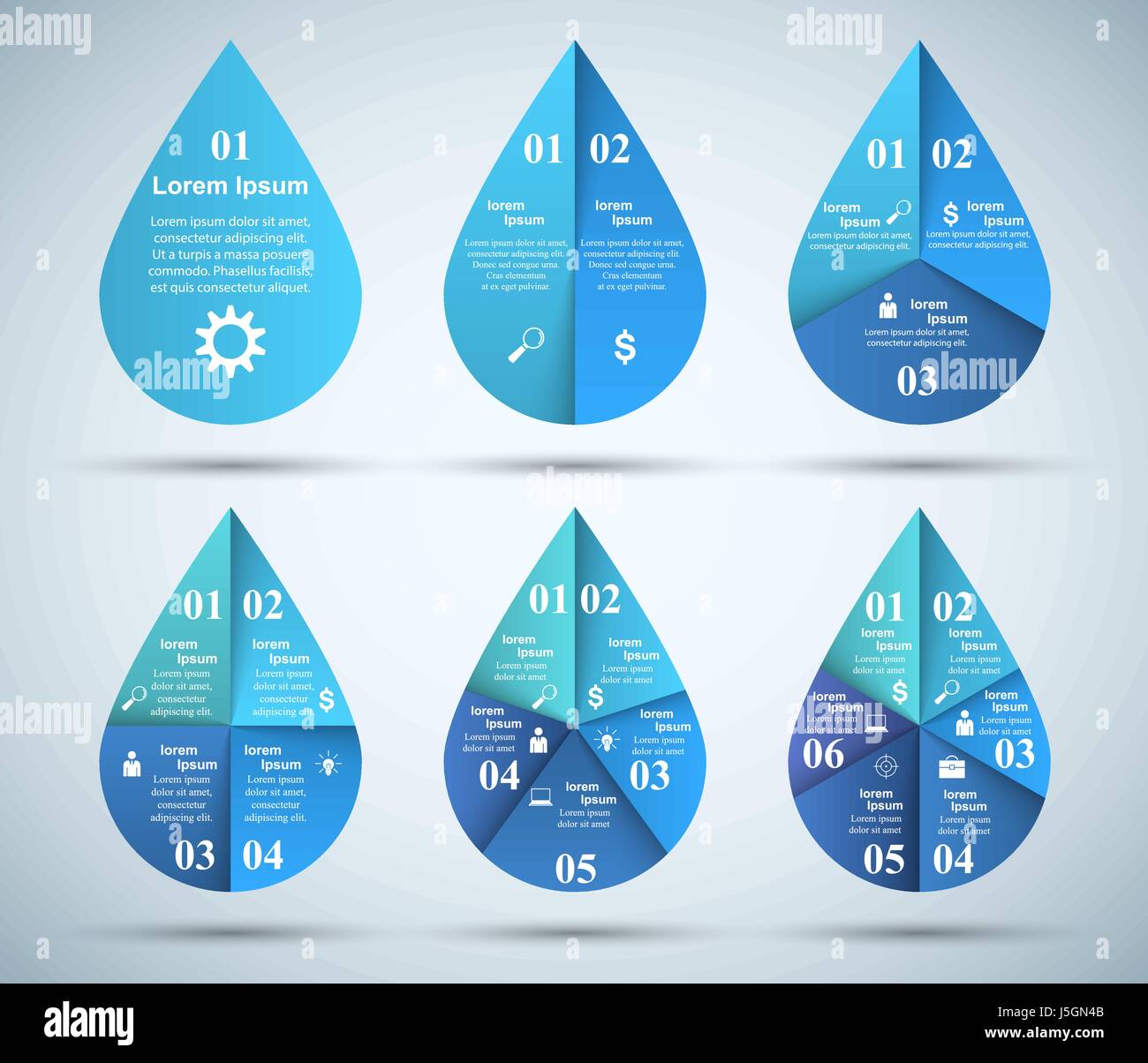 Infographic design on the grey background Stock Vector Image & Art - Alamy