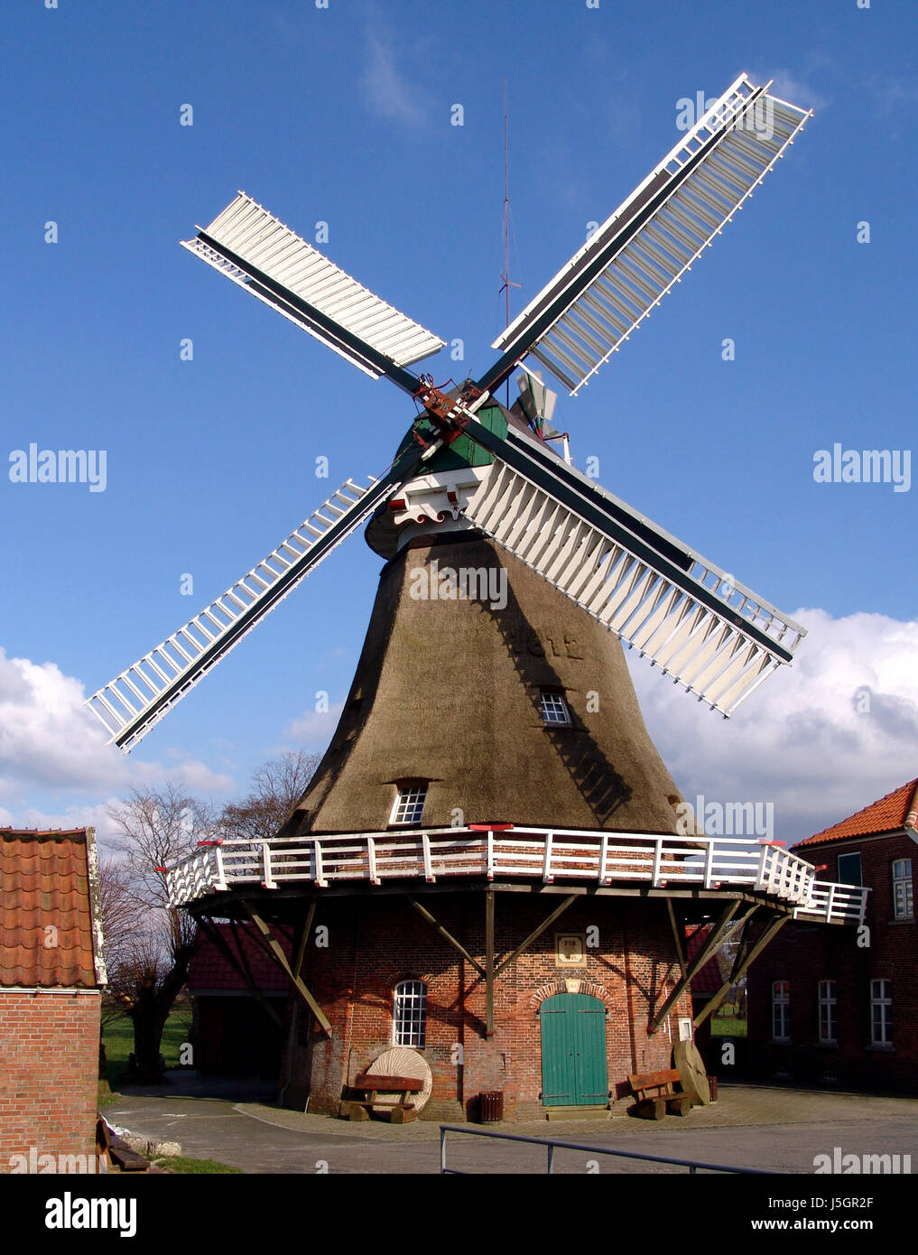 engineering wing East Frisia wind force windmill mill miller retro ...