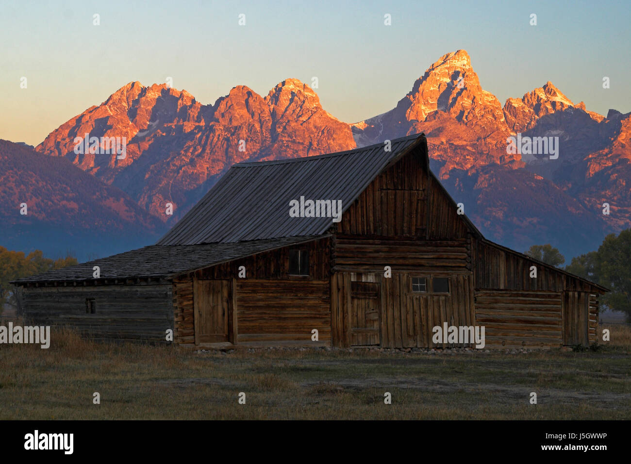 mormon row ii Stock Photo - Alamy