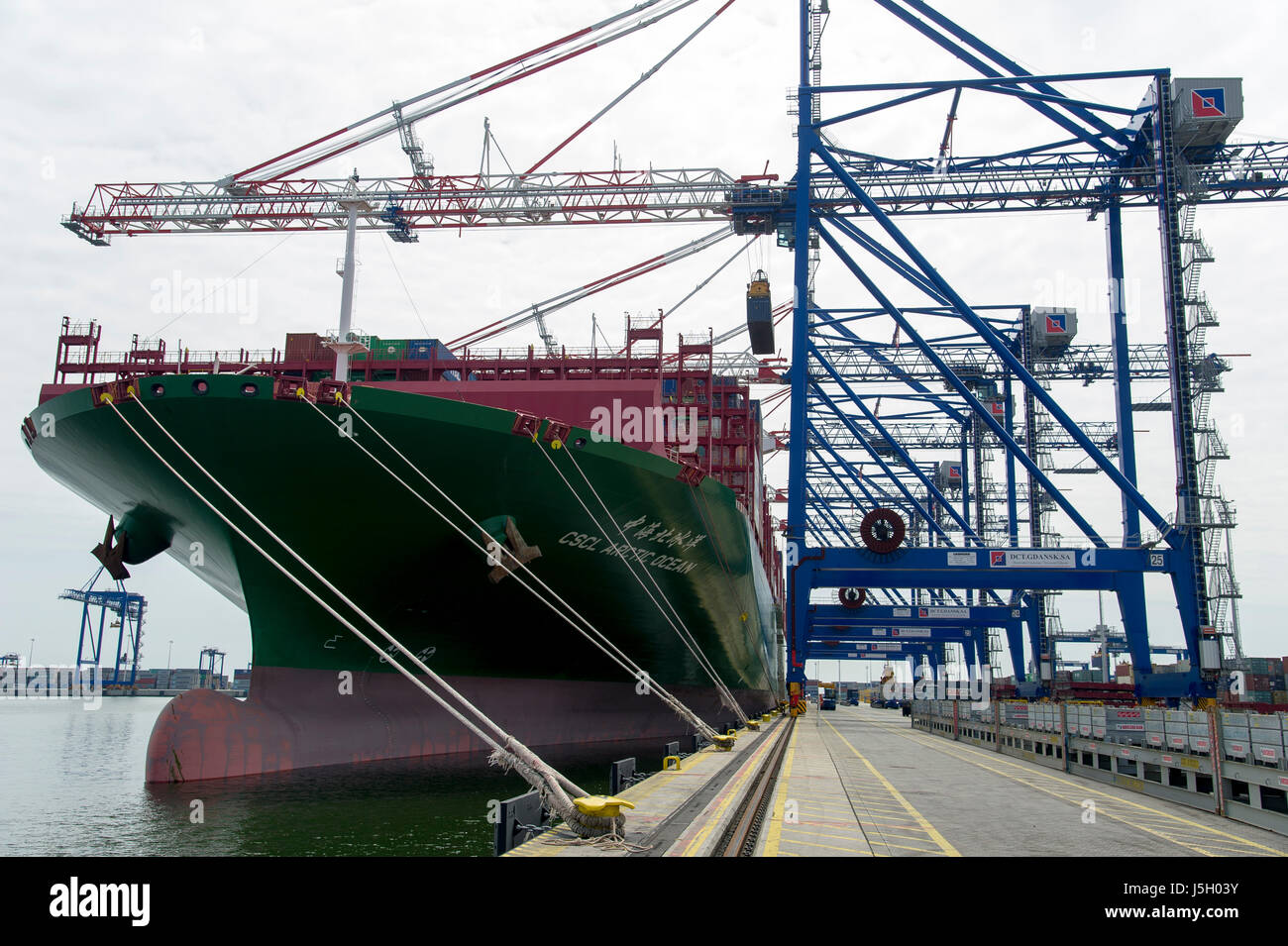 Cosco shipping lines hi-res stock photography and images - Alamy