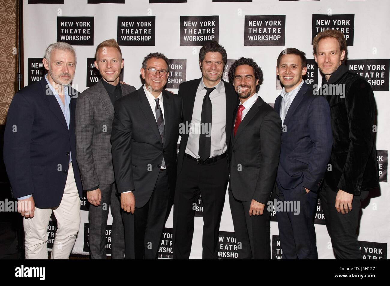 New York, NY, USA. 15th May, 2017. Scott Frankel, Justin Paul, Michael ...