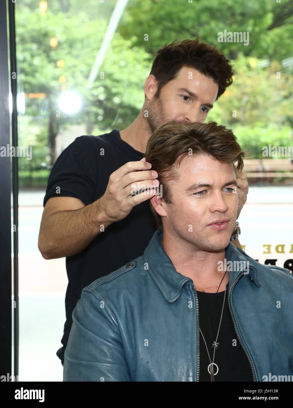 New York, NY, USA. 11th May, 2017. Benjamin Thigpen, Luke Hemsworth at ...