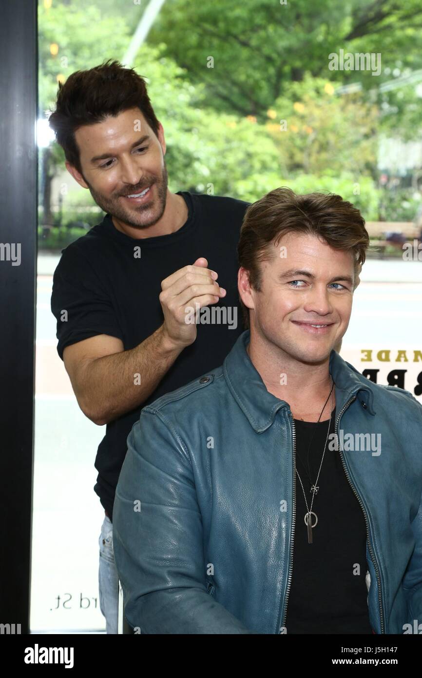 New York, NY, USA. 11th May, 2017. Benjamin Thigpen, Luke Hemsworth at ...