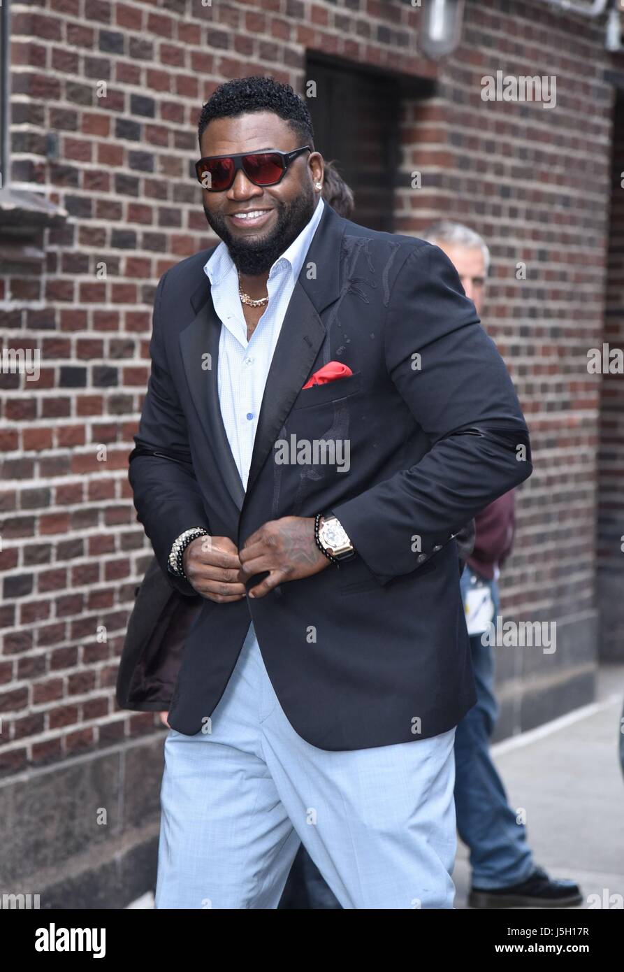 New York, NY, USA. 15th May, 2017. David Ortiz, Big Papi out and about ...