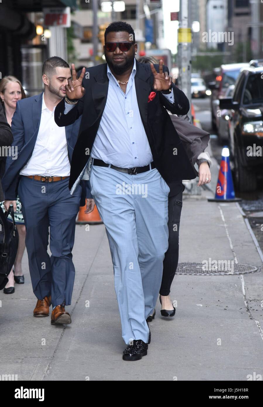 New York, NY, USA. 15th May, 2017. David Ortiz, Big Papi out and about ...