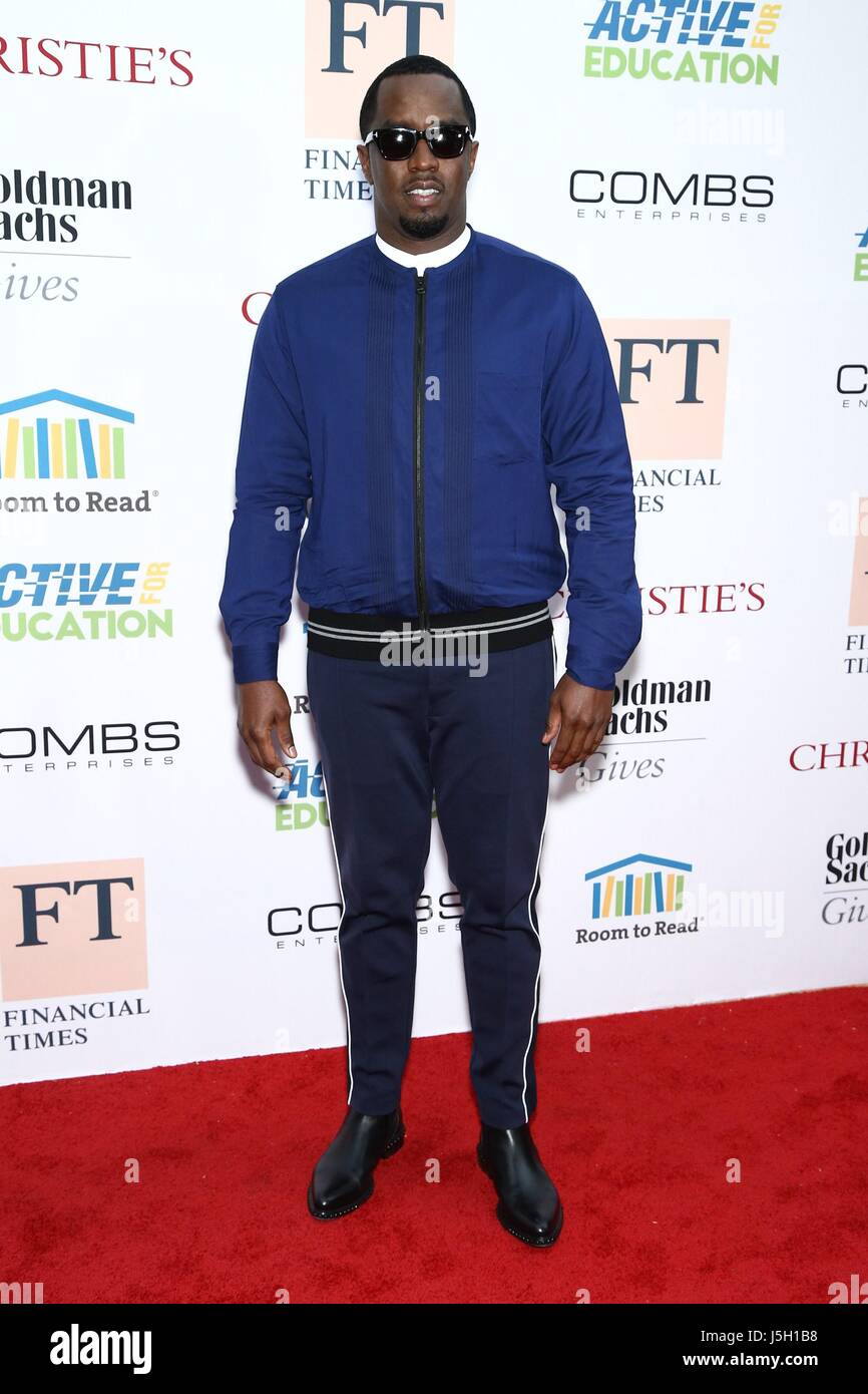 New York, NY, USA. 11th May, 2017. Sean Combs at arrivals for Room To ...