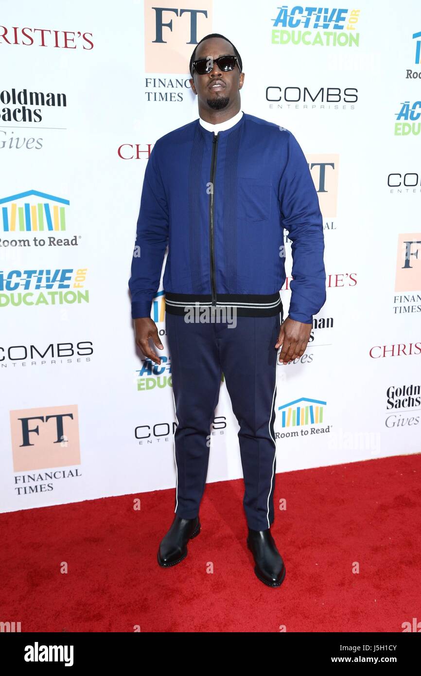New York, NY, USA. 11th May, 2017. Sean Combs at arrivals for Room To ...
