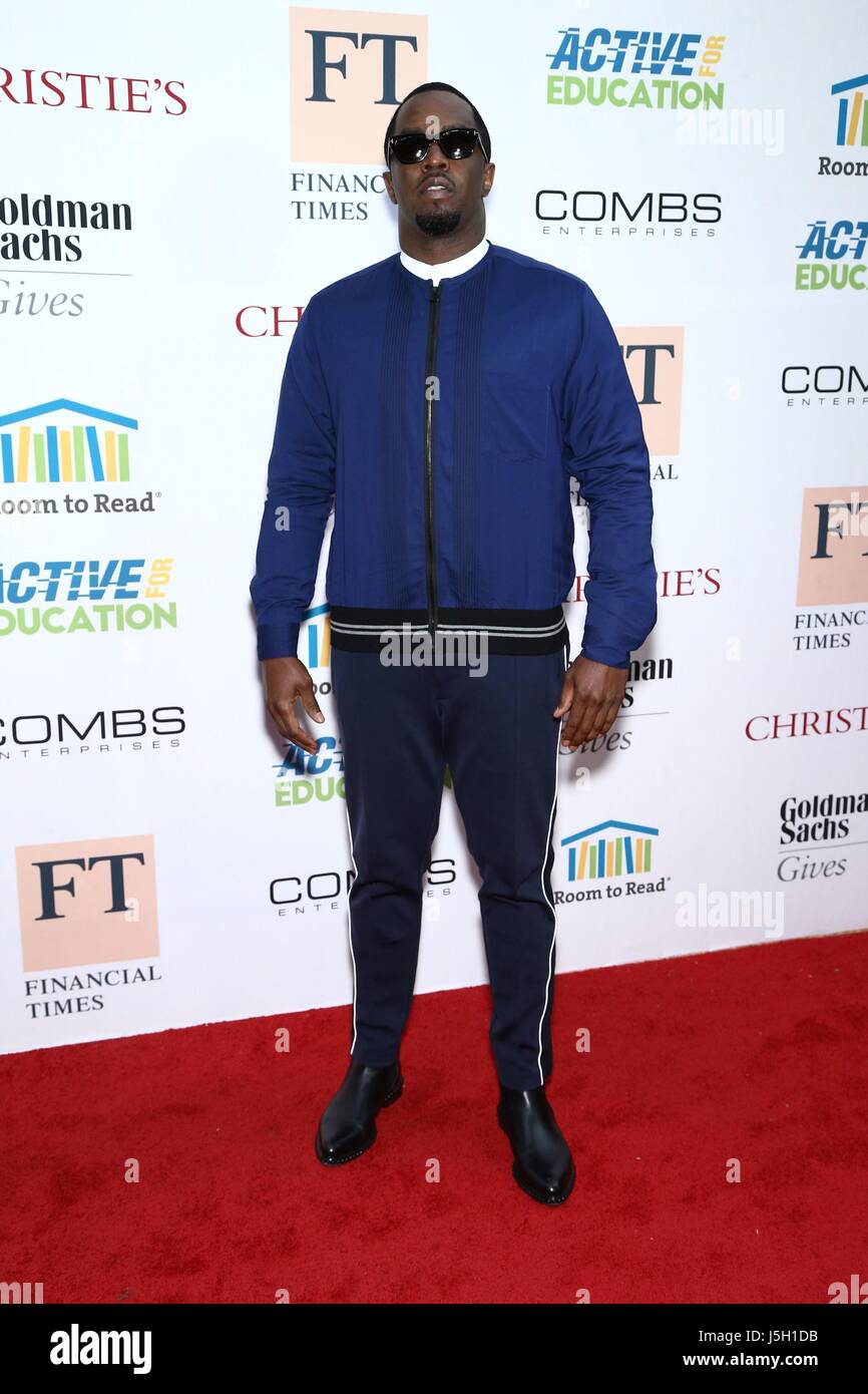 New York, NY, USA. 11th May, 2017. Sean Combs at arrivals for Room To ...