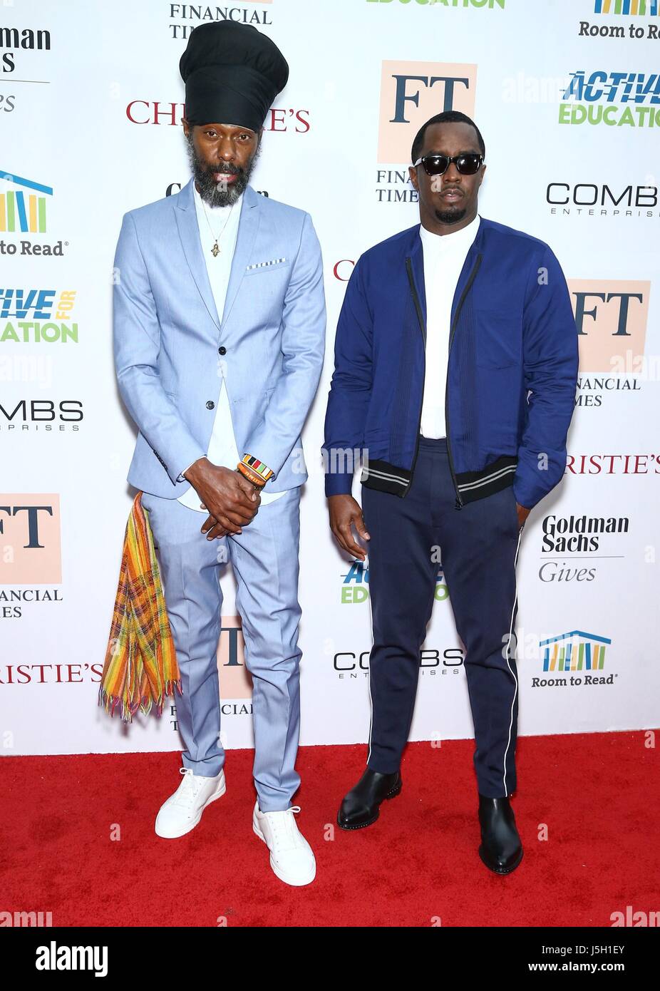 New York, NY, USA. 11th May, 2017. Groovy Lew, Sean Combs at arrivals ...