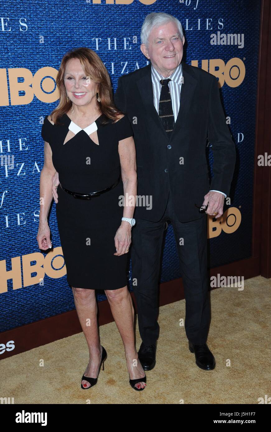 New York, NY, USA. 11th May, 2017. Marlo Thomas, Phil Donahue at ...