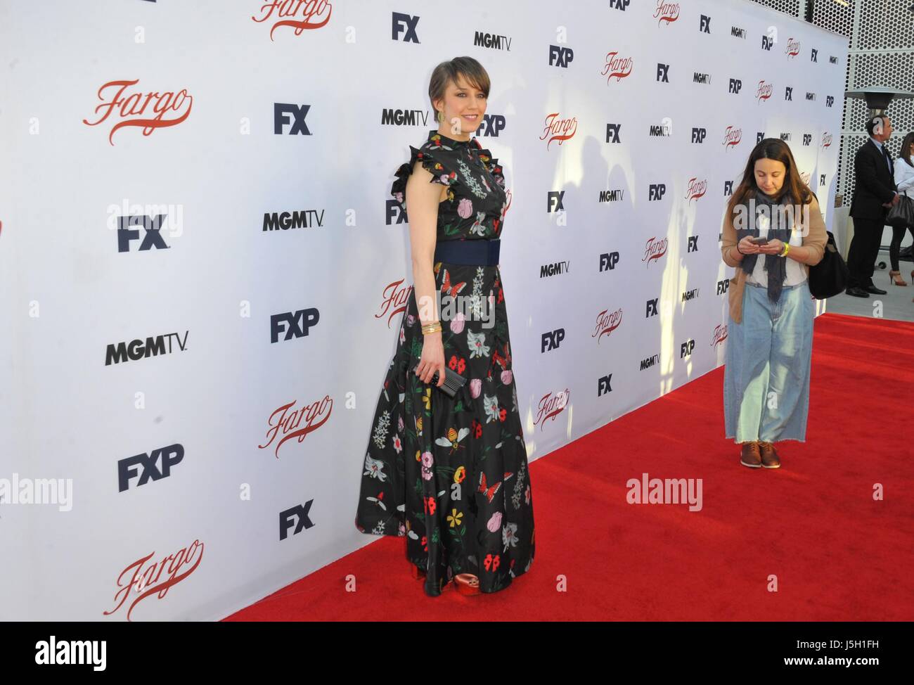 Los Angeles, CA, USA. 11th May, 2017. Carrie Coon at arrivals for FX's ...