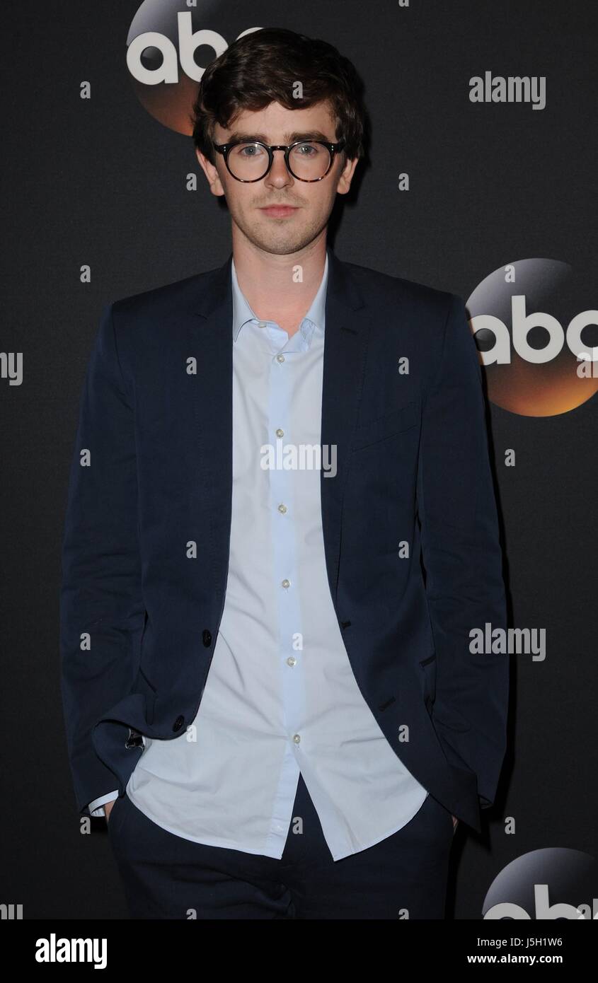 New York, NY, USA. 16th May, 2017. Freddie Highmore at arrivals for ABC ...