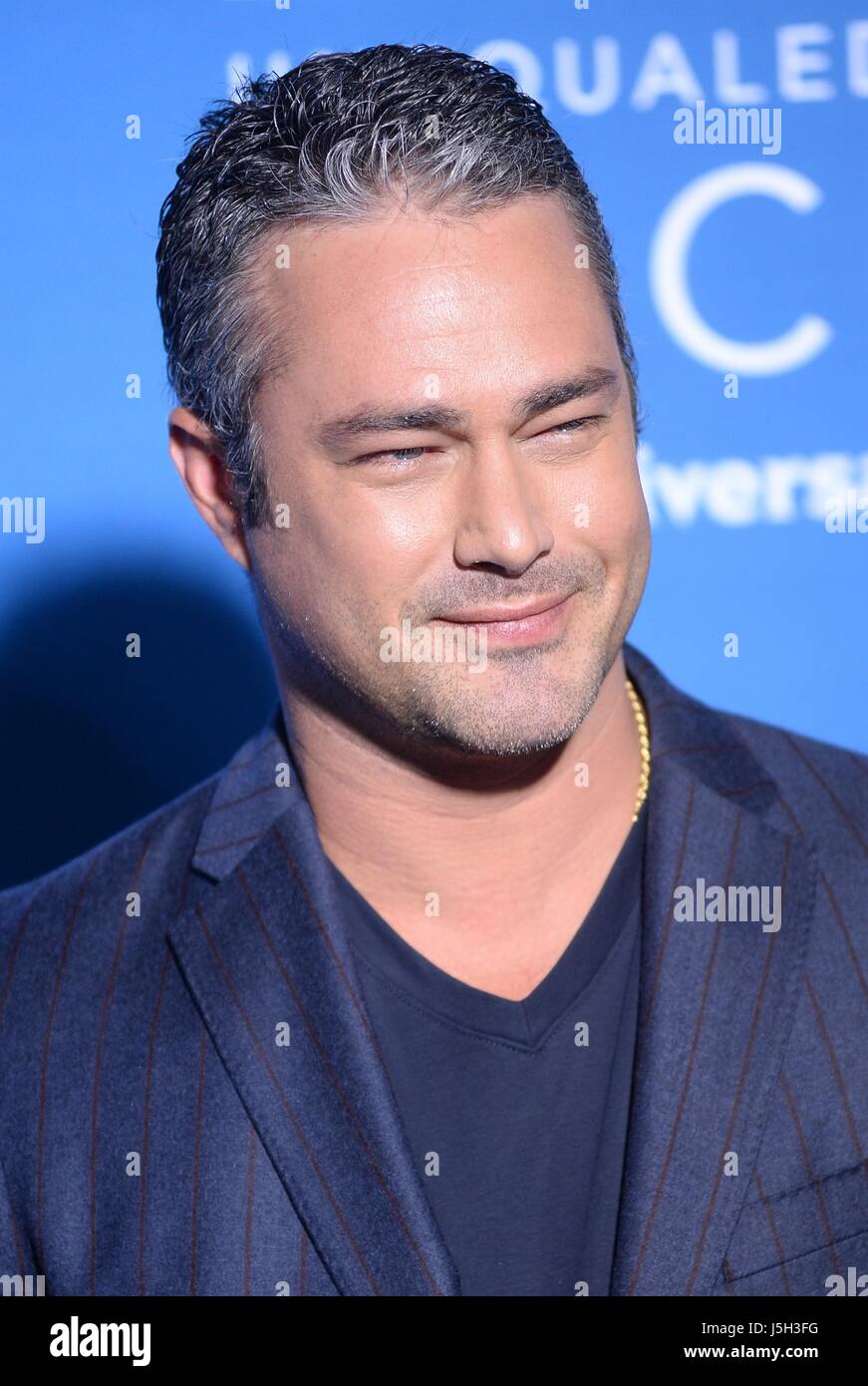 Taylor Kinney at arrivals for 2017 NBCUniversal Upfront Presentation ...