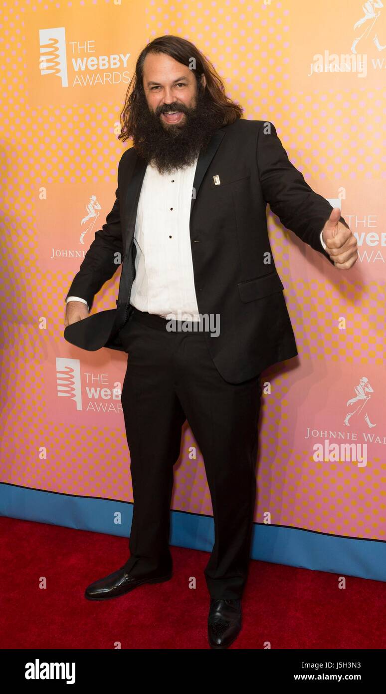 Chuck McCarthy at arrivals for 21st Annual Webby Awards, Cipriani Wall ...