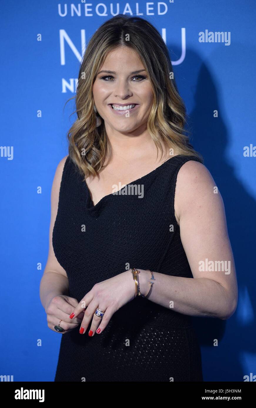 Jenna Bush at arrivals for 2017 NBCUniversal Upfront Presentation ...